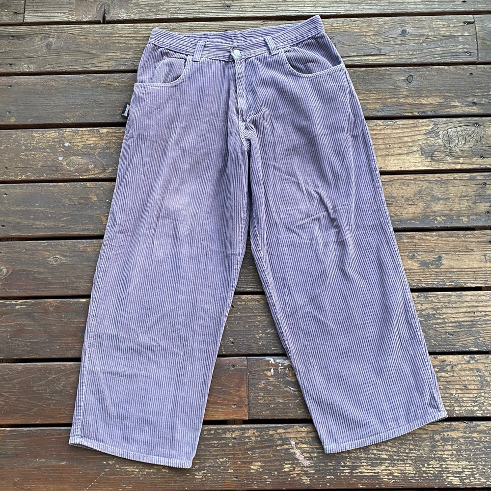 Interstate Super Wide Leg Baggy Vintage 90’s Corduroy… - Gem